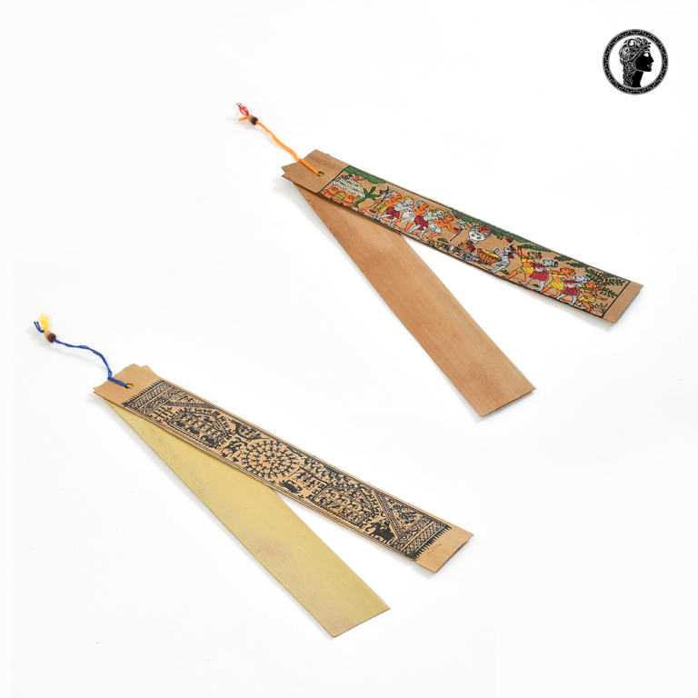 Pattachitra Art Palm leaf Bookmark Set - Clio's Heritage Store